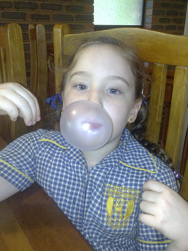 My first bubble! – Musings